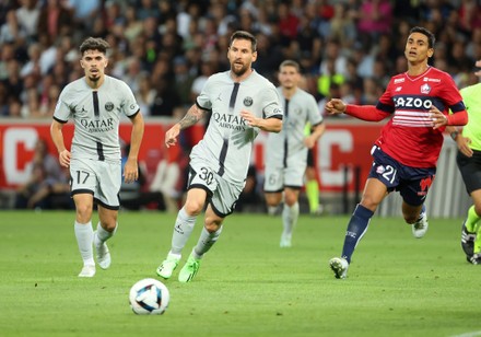 Lionel Messi Psg Benjamin Andre Lille Editorial Stock Photo - Stock ...
