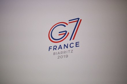 G7 Logo G7 Conference Paris About Editorial Stock Photo - Stock Image ...