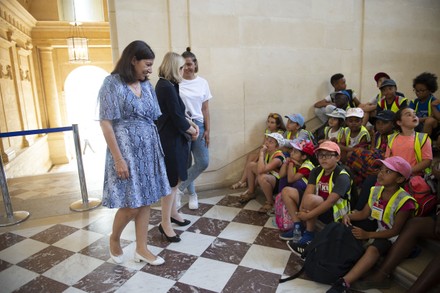 Paris Mayor Anne Hidalgo Visits 1800 Editorial Stock Photo - Stock ...