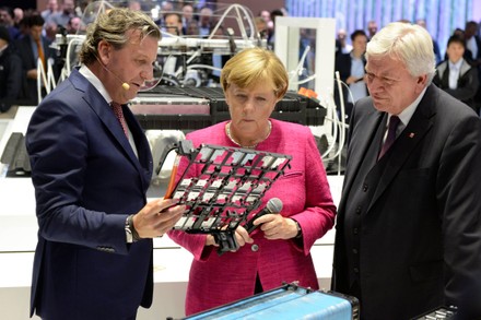 Federal Chancellor Angela Merkel Cdu Stefan Editorial Stock Photo ...
