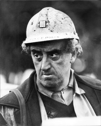Coalminer Whitwell Colliery Derbyshire Editorial Stock Photo - Stock ...