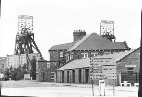 Harworth Colliery Nottinghamshire Where Miner Ian Editorial Stock Photo ...