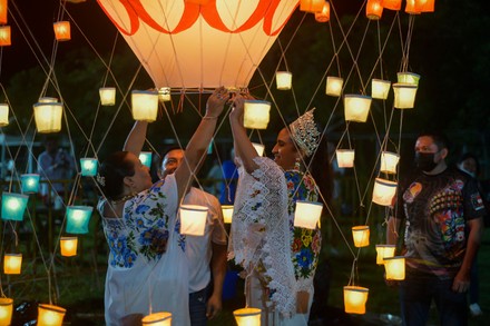 Persons Attend Second Edition Mayan Balloon Editorial Stock Photo ...