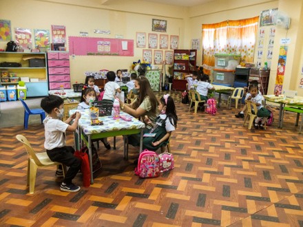 Resumption of School Classes in Manila, Philippines - 22 Aug 2022 Stock ...