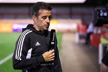 Marco Silva Manager Fulham Interviewed End Editorial Stock Photo ...