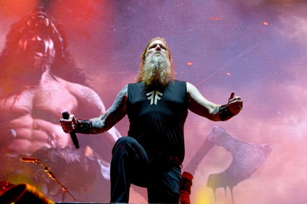Amon Amarth Performing Live On Stage Editorial Stock Photo - Stock ...