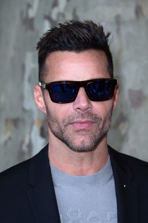 Ricky Martin Attending Berluti Menswear Spring Editorial Stock Photo ...
