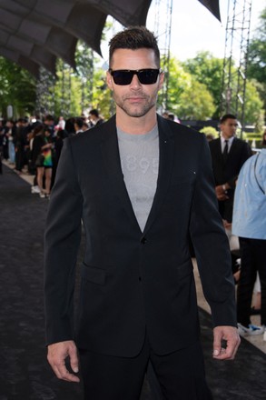 Ricky Martin Attending Berluti Menswear Spring Editorial Stock Photo ...