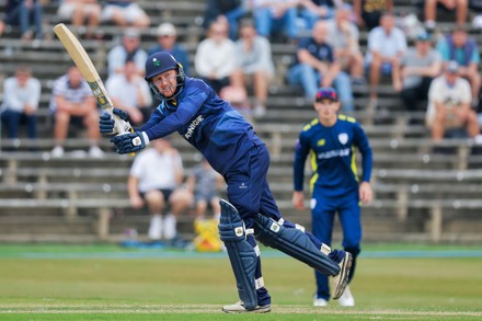 Yorkshires Jonathan Tattersall Bats Editorial Stock Photo - Stock Image ...