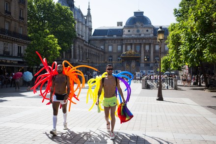 __COUNT__ Gay Pride- Paris, France - 29 Jun 2019 Stock Pictures ...