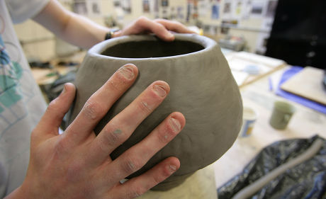 Inmates Work Pottery During Art Craft Editorial Stock Photo - Stock ...