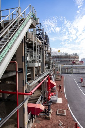 Illustration Picture Shows Visit Fluxys Lngterminal Editorial Stock ...