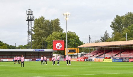 Crawley Town v Fulham Carabao Cup Round Two Football, Broadfield ...