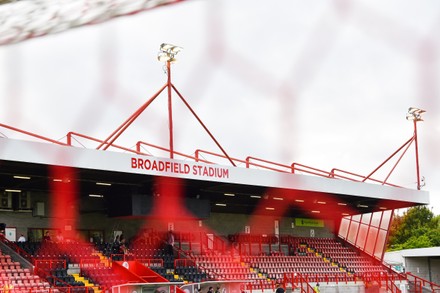 Crawley Town v Fulham Carabao Cup Round Two Football, Broadfield ...