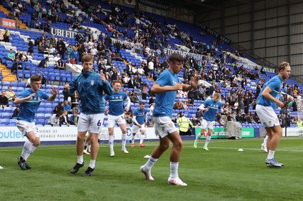 Tranmere Rovers Players During Prematch Warmup Editorial Stock Photo ...
