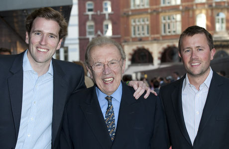 Sir David Frost His Two Sons Editorial Stock Photo - Stock Image ...