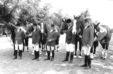British Show Jumping Team Lr Michael Editorial Stock Photo - Stock ...