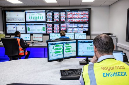 Royal Mail's new automated warehouse for parcels, UK - 14 Jun 2022 ...