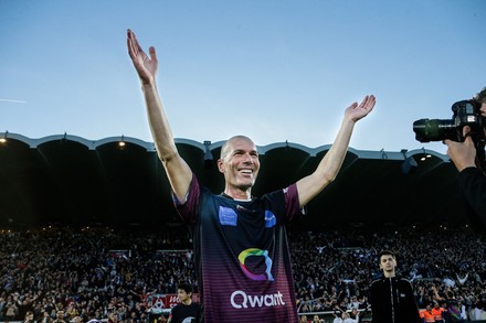 Zinedine Zidane Takes Part Charity Match Editorial Stock Photo - Stock ...