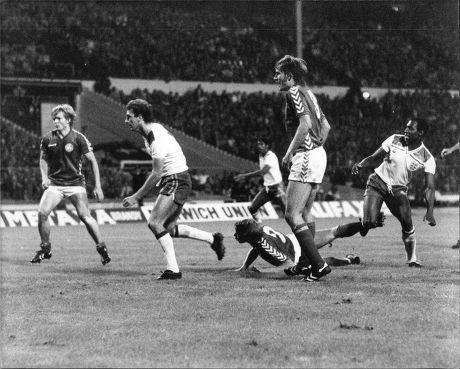 Football International European Nations 1983 England Editorial Stock ...