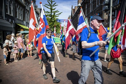 20220717 163146 Nijmegen Annual Flag Parade Editorial Stock Photo ...
