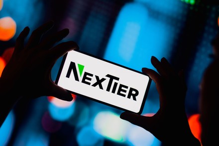 This Photo Illustration Nextier Oilfield Logo Editorial Stock Photo ...