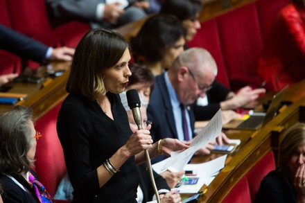 Caroline Janvier Speaks During Session Questions Editorial Stock Photo ...