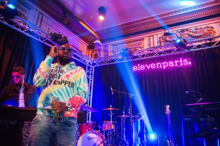 Gims Perform During Not Rapper Elevenparis Editorial Stock Photo ...