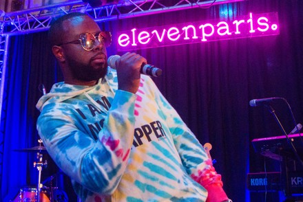 Gims Perform During Not Rapper Elevenparis Editorial Stock Photo ...