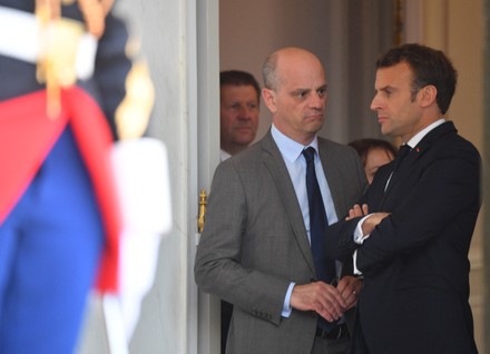Emmanuel Macron Receives Hamed ben Issa Al Khalifa - Paris, France - 30 ...