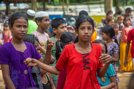 Rohingya Refugees Take Part Protest Held Editorial Stock Photo - Stock ...