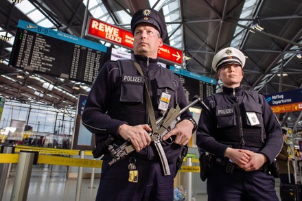 Federal Police Officers Patrol Colognes Main Editorial Stock Photo ...