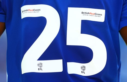 Eflbritish Red Cross Shirt Numbering Editorial Stock Photo - Stock ...