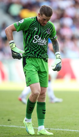 Jordan Pickford Goalkeeper Everton Editorial Stock Photo - Stock Image ...