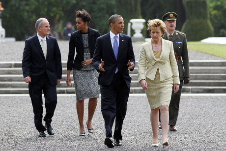 US President Barack Obama State Visit to Ireland - 23 May 2011 Stock ...