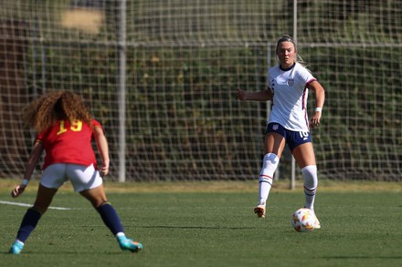 Sandra Villafane Spain U17 Action During Editorial Stock Photo - Stock ...