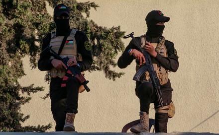 Fighters Alquds Brigades Armed Wing Palestinian Editorial Stock Photo ...