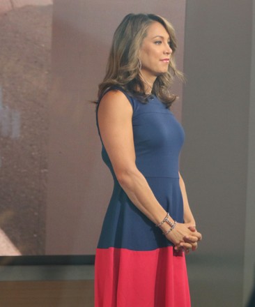 Ginger Zee On Set Good Morning Editorial Stock Photo - Stock Image ...