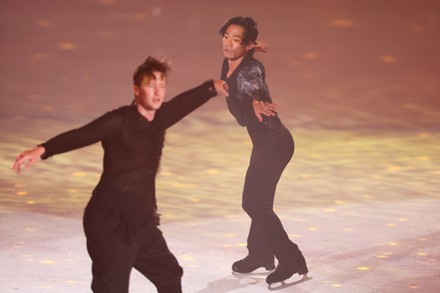 Daisuke Takahashi Figure Skating Friends On Editorial Stock Photo ...