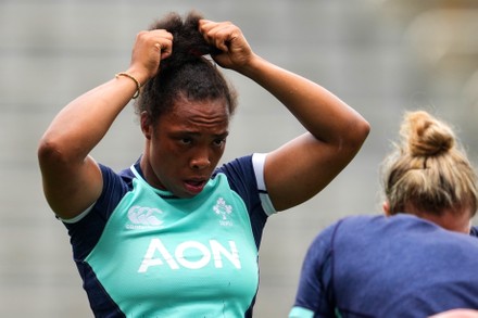 Ireland Women's Rugby Captains Run, Chichibunomiya Rugby Stadium, Tokyo ...