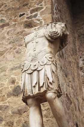 Headless Statue Roman Theatre Teatro Romano Editorial Stock Photo ...