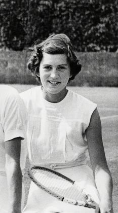 Miss Patsy Rogers Lawn Tennis Player Editorial Stock Photo - Stock ...