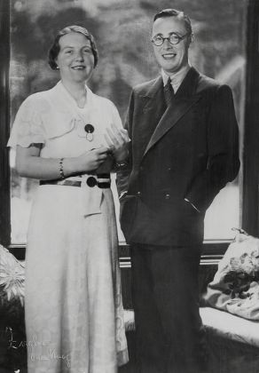 Princess Juliana Her Fiance Prince Bernard Editorial Stock Photo ...