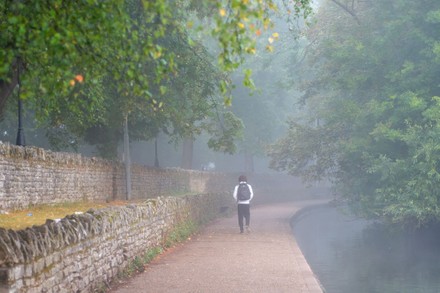 Seasonal Weather, Fog, August Bank Holiday Weekend, Windsor, Berkshire ...