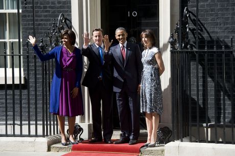 First Lady Michelle Obama British Prime Editorial Stock Photo - Stock ...