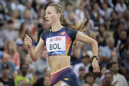 Femke Bol Netherlands Competes 400m Hurdles Editorial Stock Photo ...
