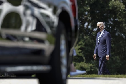 Biden Arrives at the James J. Rowley Training Center, Beltsville ...