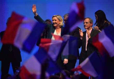 President French Farright Rassemblement National Rn Editorial Stock ...