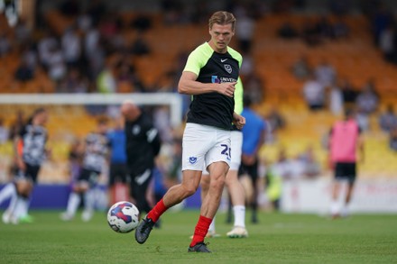 Portsmouth Defender Sean Raggett During Efl Editorial Stock Photo ...