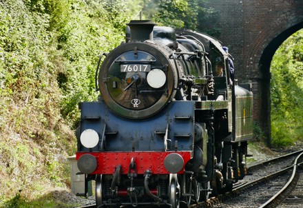 Br Standard Class 4 No 76017 Editorial Stock Photo - Stock Image ...